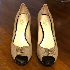Coach | Shoes | Authentic Coach Heels | Poshmark